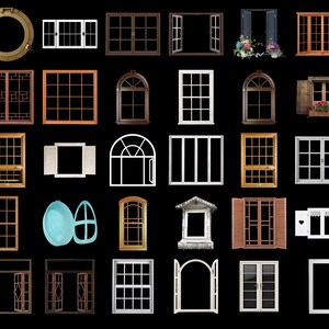300 WINDOWS TRANSPARENT PNG Photoshop Overlays, Windows Png, Windows ...