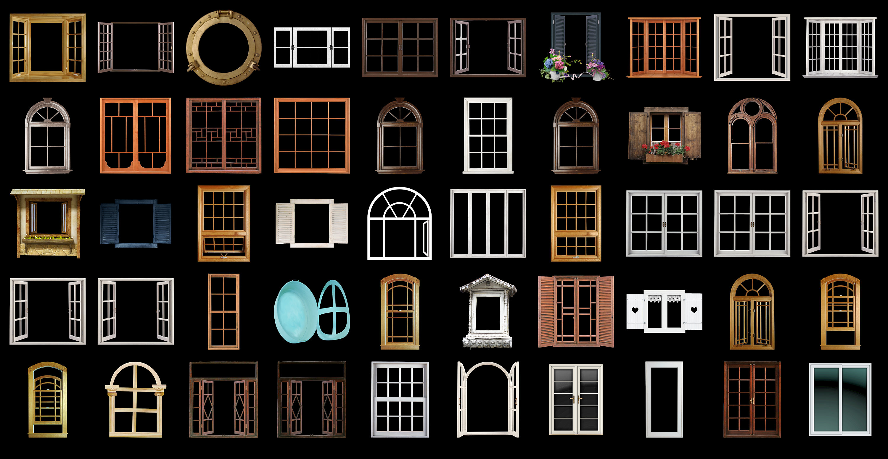 300 WINDOWS PNG TRANSPARENT Photoshop Overlays Windows Png - Etsy