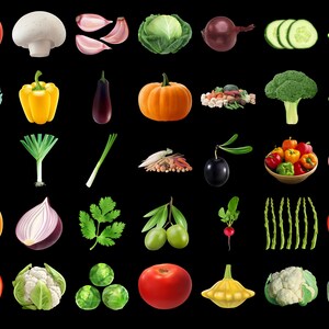 250 VEGETABLES TRANSPARENT PNG Photoshop Overlays, Vegetables Png ...