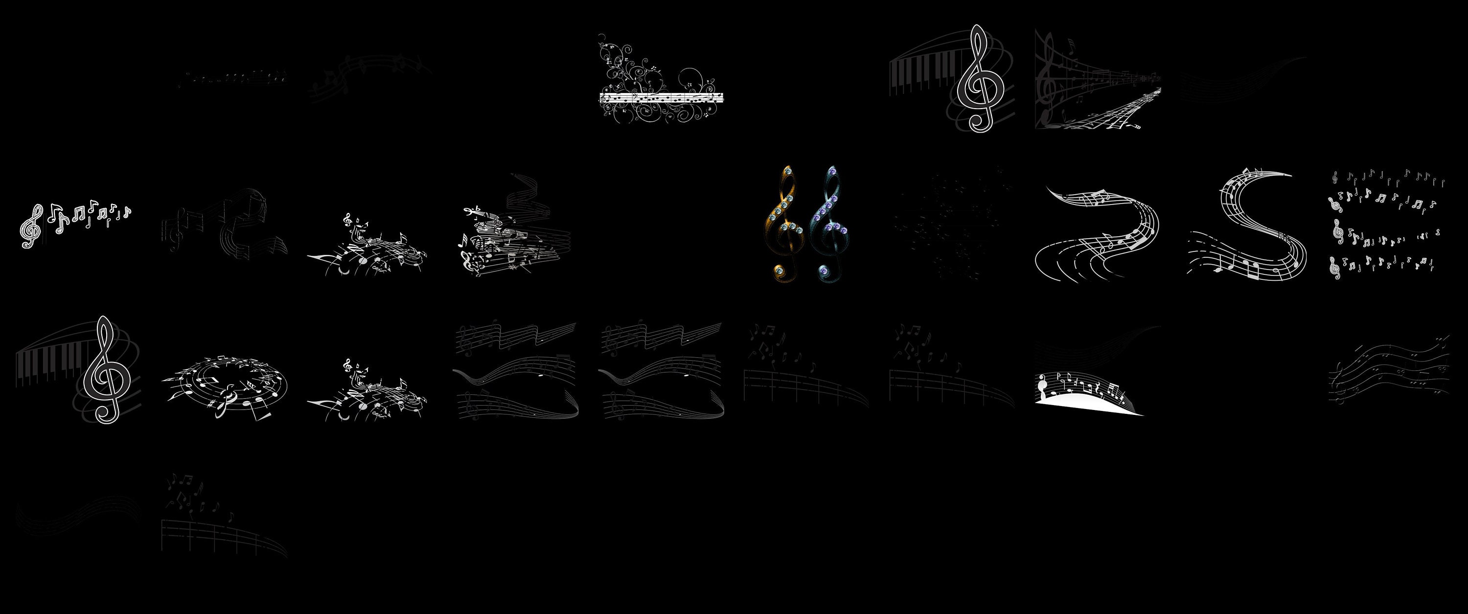 Notas Musicales Png Transparentes