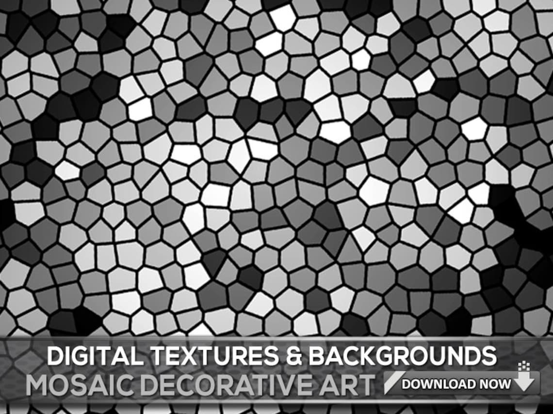 100 Mosaic Textures & Backgrounds Mosaic Photoshop Overlays | Etsy