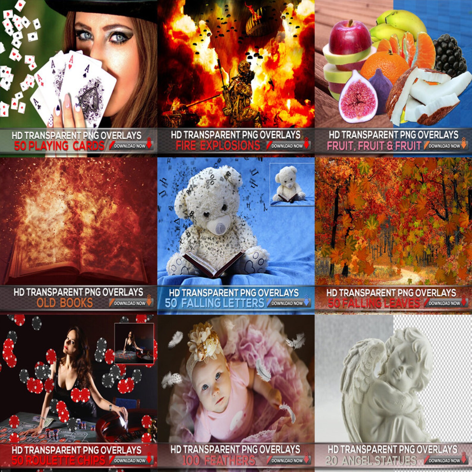 2000 TRANSPARENT PNG PHOTOSHOP Overlays Big Bundle Snow | Etsy