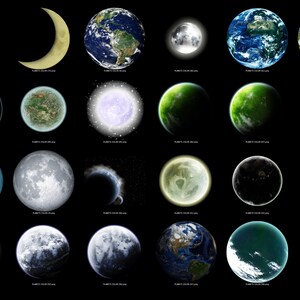 200 PLANETS TRANSPARENT PNG Photoshop Overlays, Planets Png, Planets ...