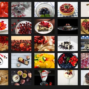 200 FRUIT PHOTOSHOP OVERLAYS, Digital Textures, Backgrounds, Backdrops ...