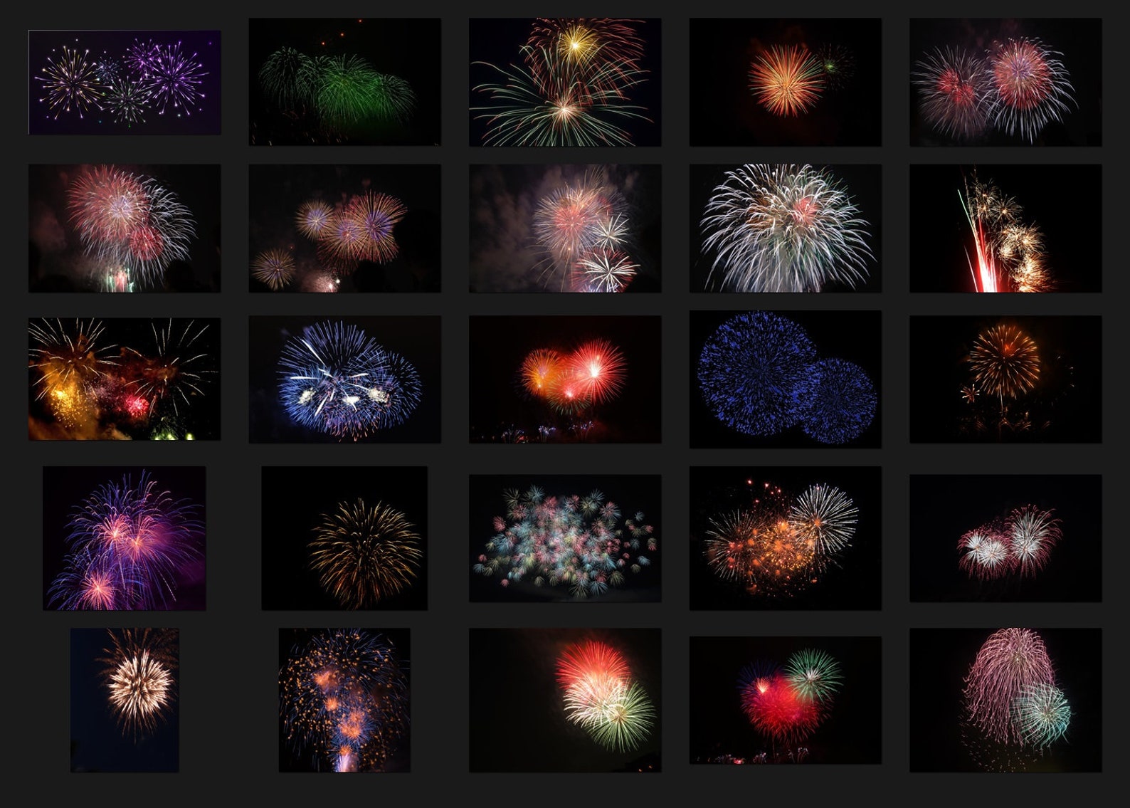 200 FIREWORK PHOTOSHOP OVERLAYS Digital Textures - Etsy