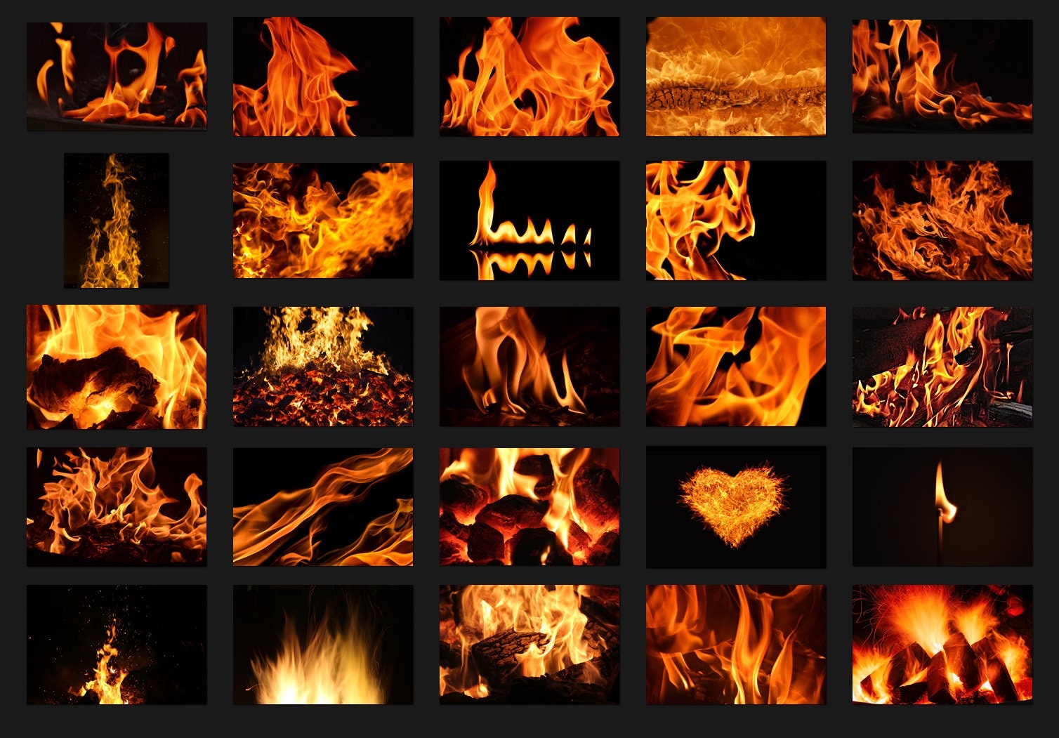 200 Fire Photoshop Overlays: Flame, Smoke, Spark (digital Download) - Etsy