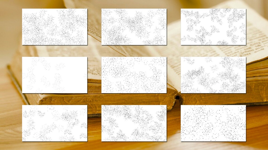 50 Falling Letters TRANSPARENT PNG Letters Png Scrambled - Etsy