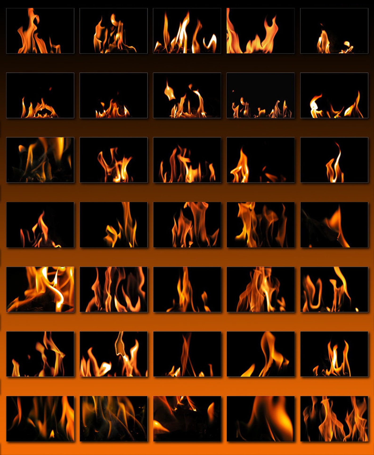150 FIRE Overlays 100 JPG 50 PNG Fire Overlays Fire - Etsy