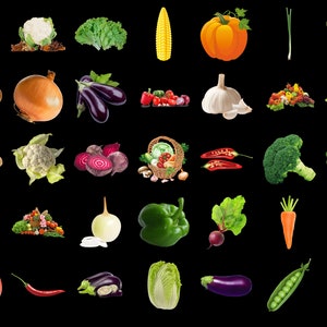 250 VEGETABLES TRANSPARENT PNG Photoshop Overlays, Vegetables Png ...