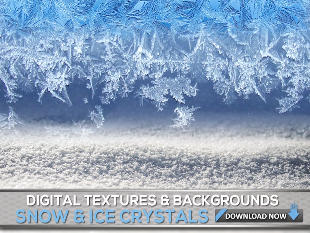 60 WINTER ICE and Snow Textures & Backgrounds - Ice and Snow Photoshop ...