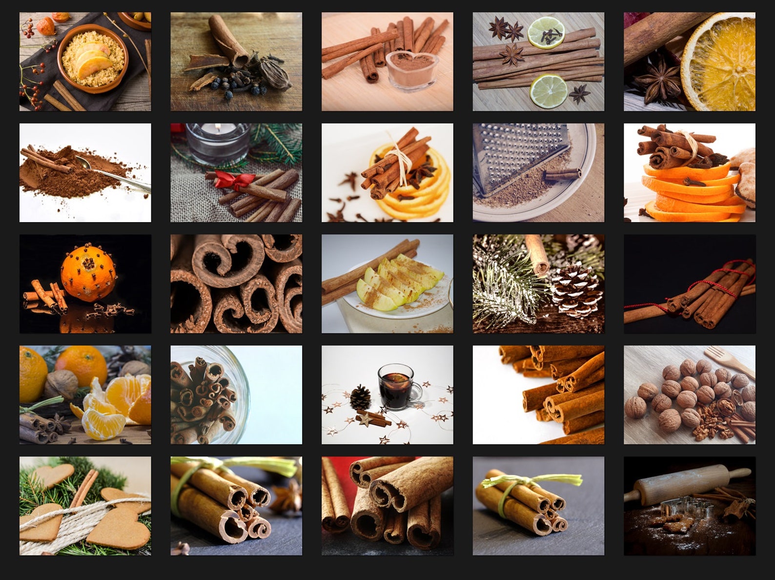 200 CINNAMON & Anise PHOTOSHOP OVERLAYS Digital Textures | Etsy