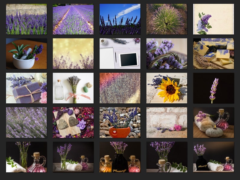 200 LAVENDER PHOTOSHOP OVERLAYS Digital Textures - Etsy