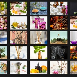 200 AROMATHERAPY PHOTOSHOP OVERLAYS, Digital Textures, Backgrounds ...