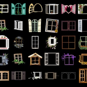 300 Windows Png Transparent Photoshop Overlays, Windows Png, Windows ...