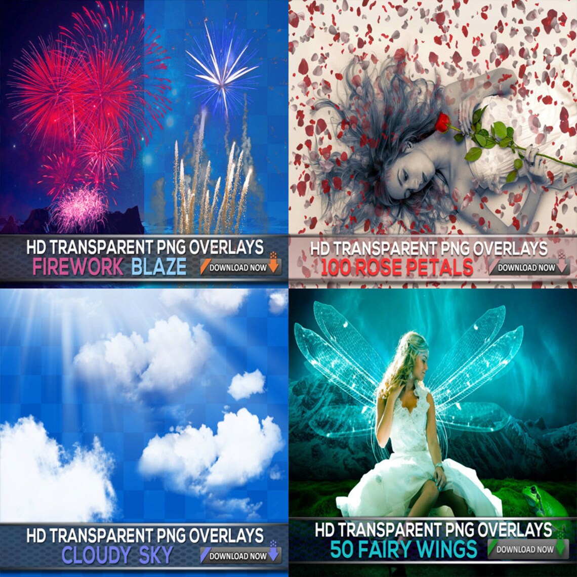 2000 TRANSPARENT PNG PHOTOSHOP Overlays Big Bundle Snow | Etsy