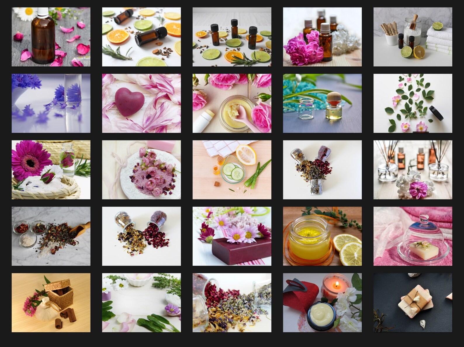 200 AROMATHERAPY PHOTOSHOP OVERLAYS Digital Textures | Etsy