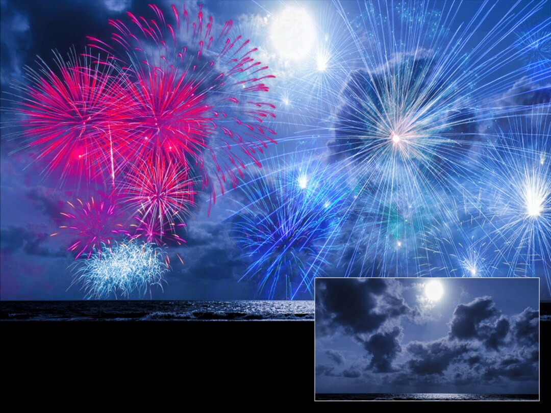 100 FIREWORK OVERLAYS - Firework Photoshop Overlays - Firework ...