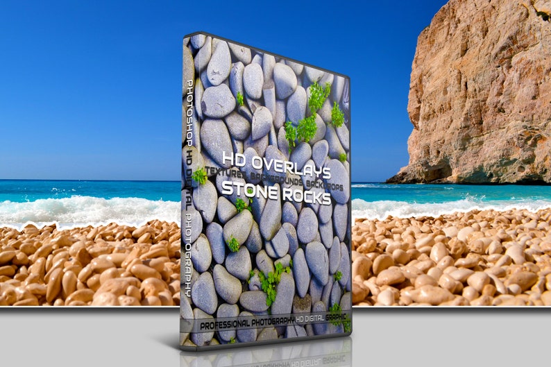 200 Stone Photoshop Overlays: HD Textures, Backgrounds (digital ...