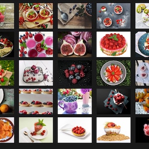 200 FRUIT PHOTOSHOP OVERLAYS, Digital Textures, Backgrounds, Backdrops ...