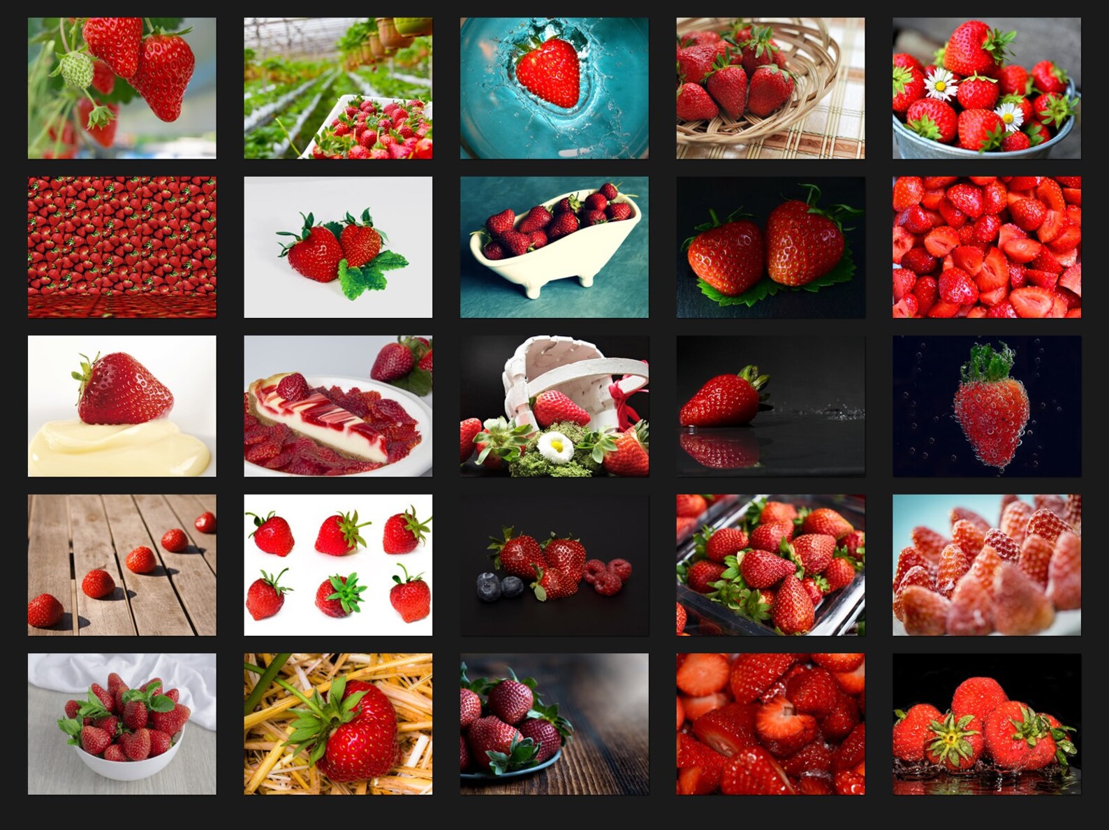 200 STRAWBERRY PHOTOSHOP OVERLAYS Digital Textures | Etsy