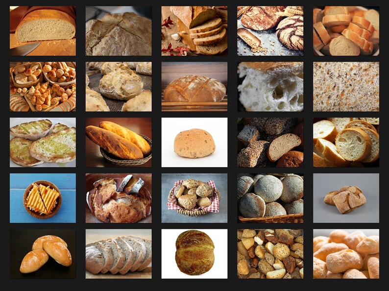 200 BREAD PHOTOSHOP OVERLAYS Digital Textures Backgrounds - Etsy