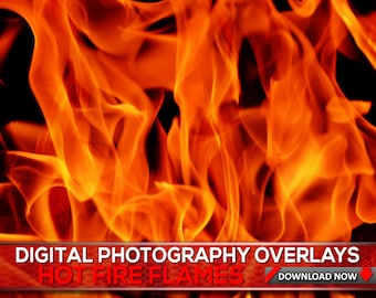 Fire Digital Overlays Bonus Light Glow - Etsy
