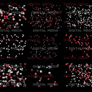 50 Dices Transparent Png Overlays, Falling Dices Png Photoshop Overlays ...