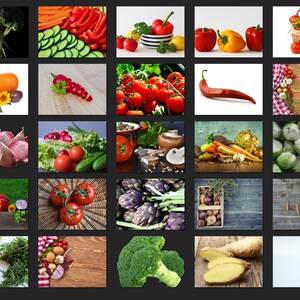 200 Vegetables Photoshop Overlays, Digital Textures, Backgrounds ...