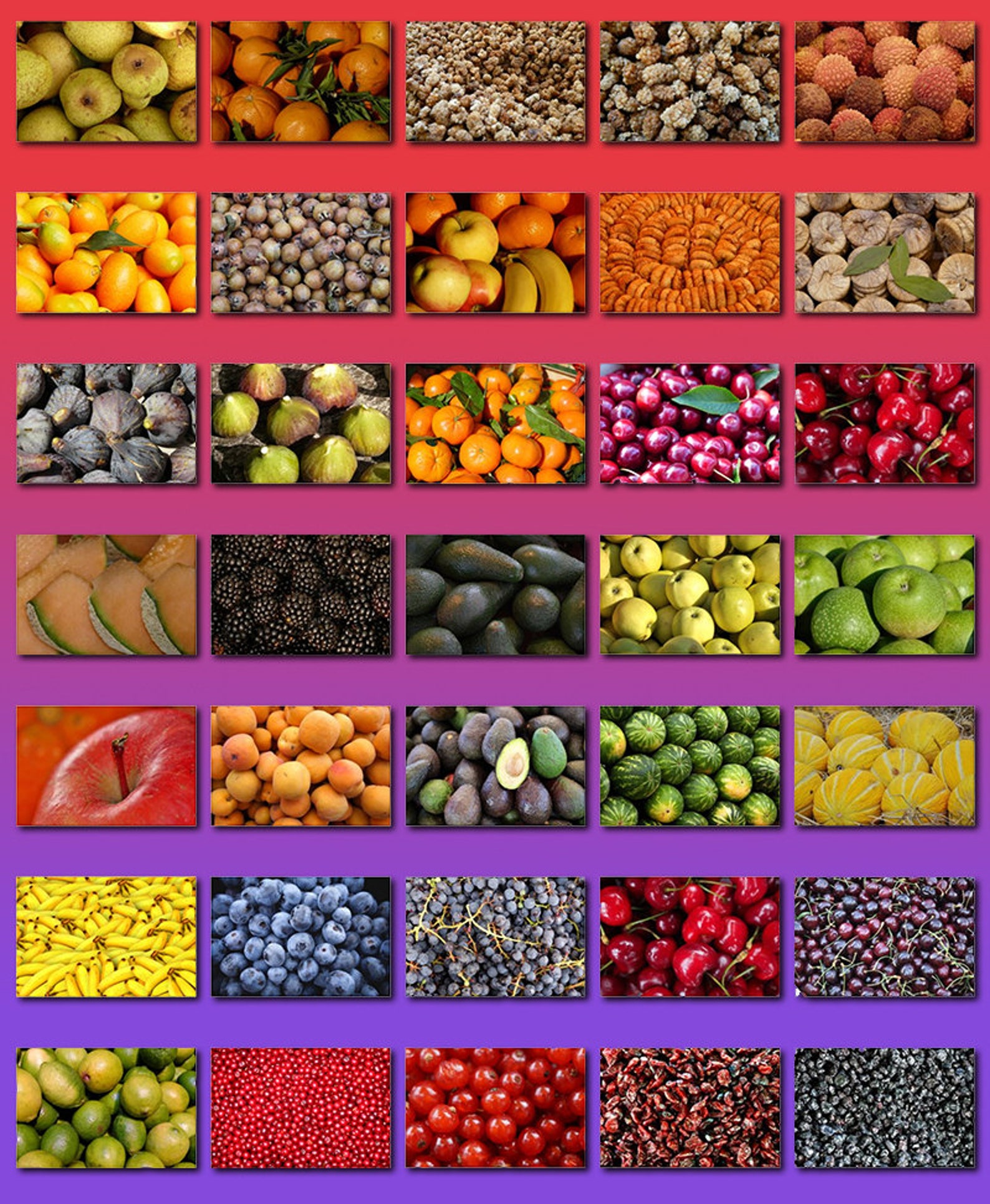 100 Fruit Textures & Backgrounds Fruit Photoshop Overlays - Etsy