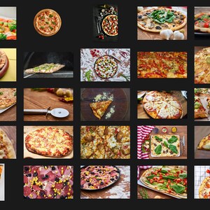 200 PIZZA PHOTOSHOP OVERLAYS, Digital Textures, Backgrounds, Backdrops ...