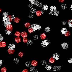 50 Dices Transparent Png Overlays, Falling Dices Png Photoshop Overlays ...