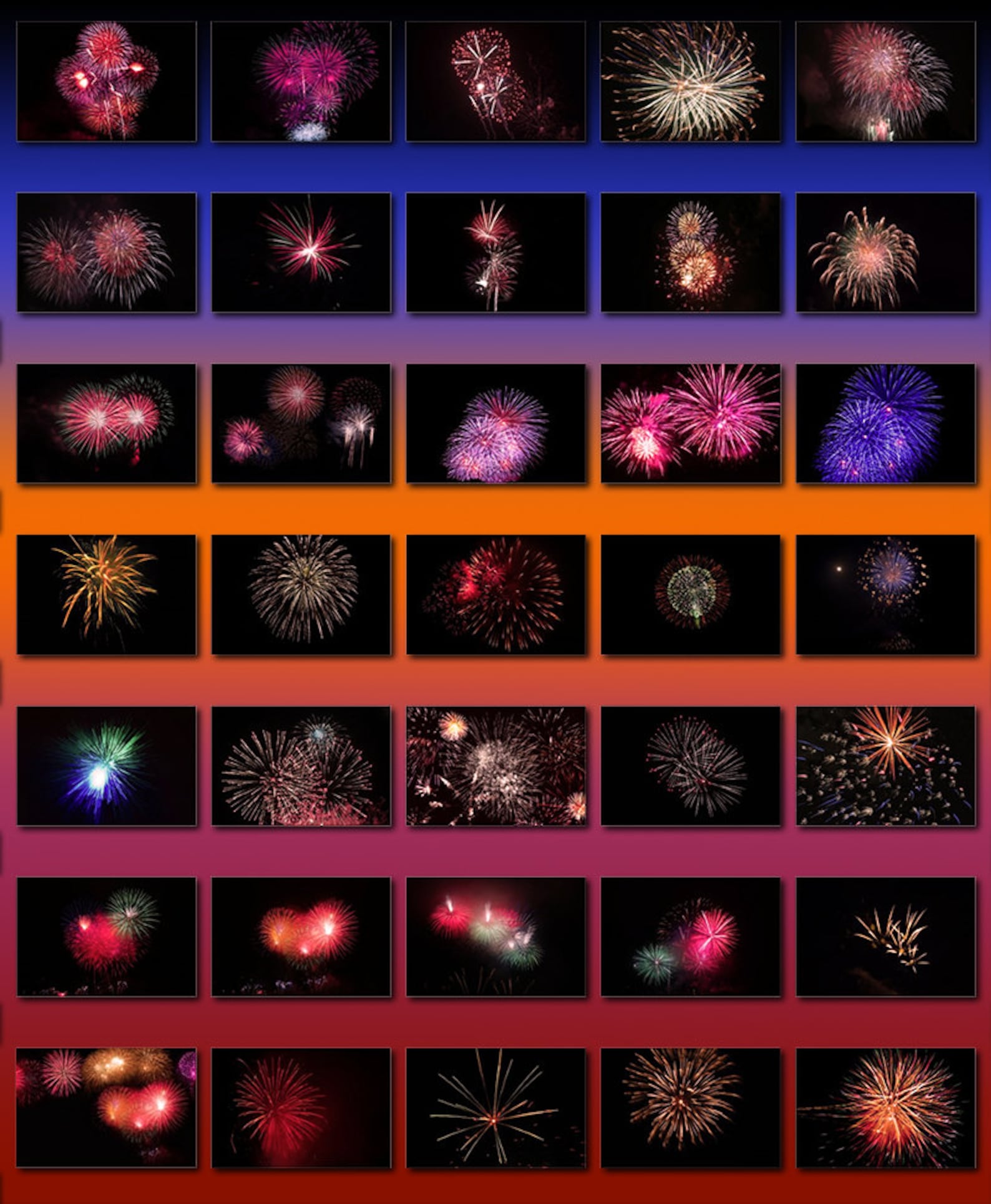 100 Firework Overlays Firework Photoshop Overlays Firework | Etsy