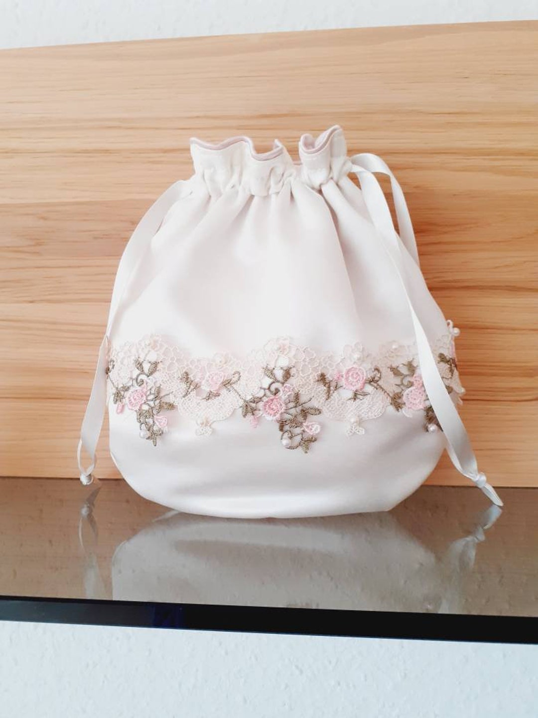 Reticule Silk Jane Austen Bag Regency Victorian Empire Costume Empire ...