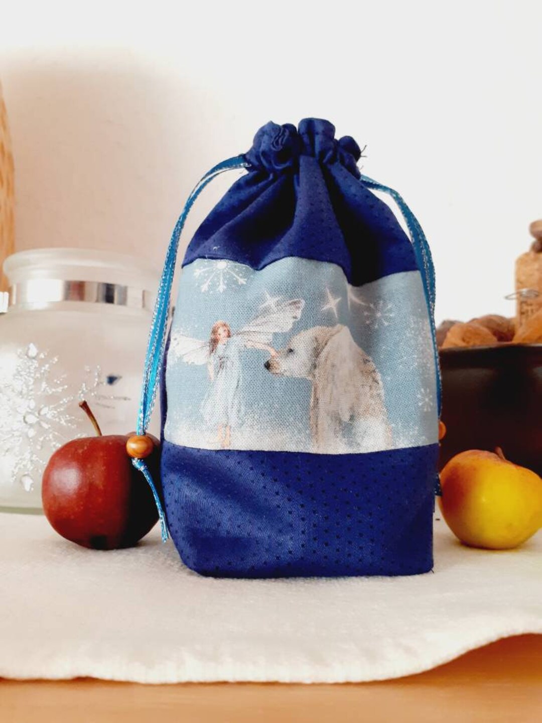 Polar Bear Elf Gift Wrapping Sustainable Christmas - Etsy