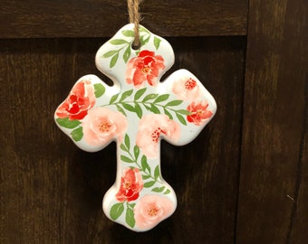 Ceramic Cross | Etsy