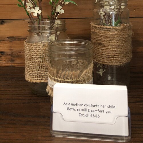 Personalized Scripture Cards Small Set - Etsy