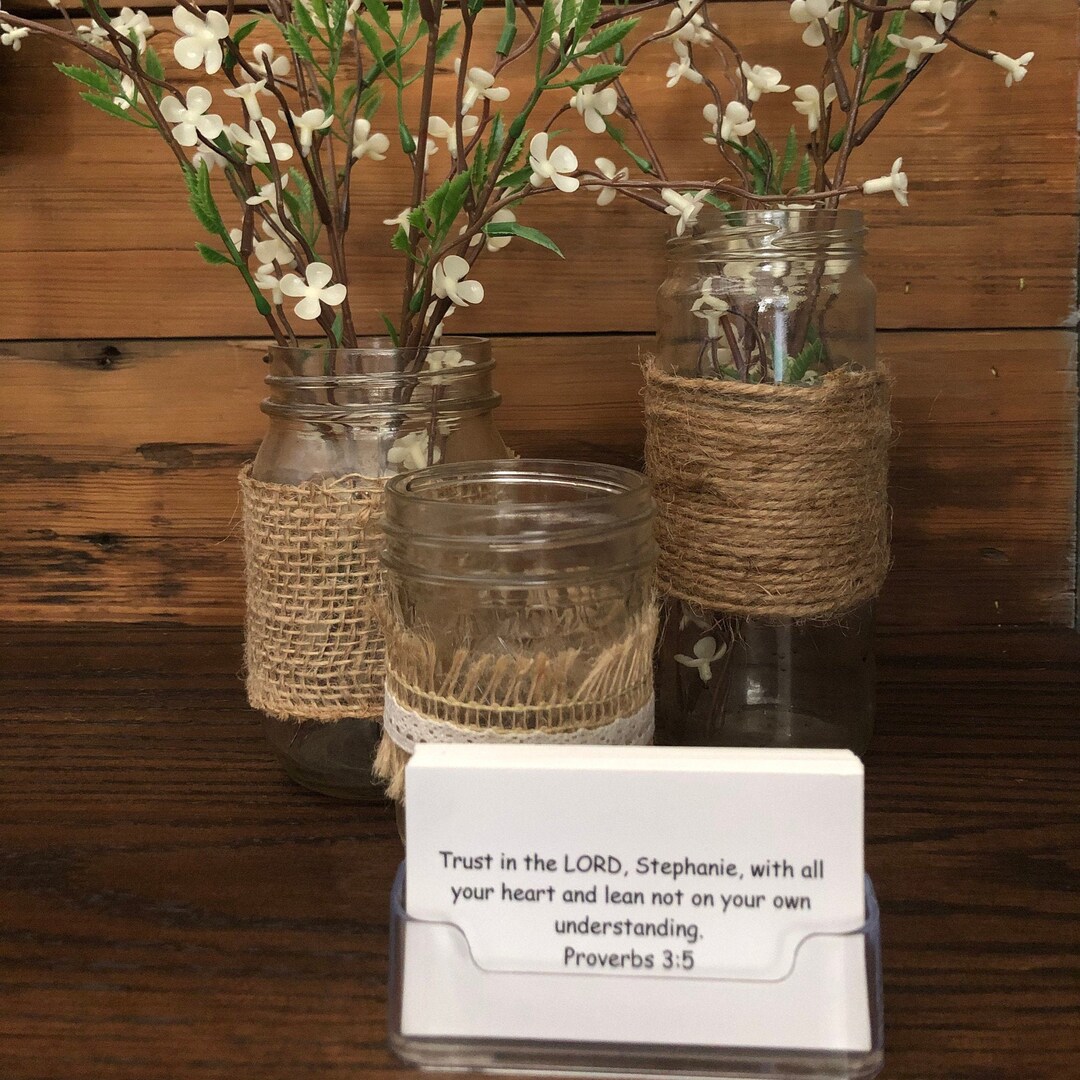 PROVERBS He Knows Your Name Cards Personalized Scripture Cards - Etsy