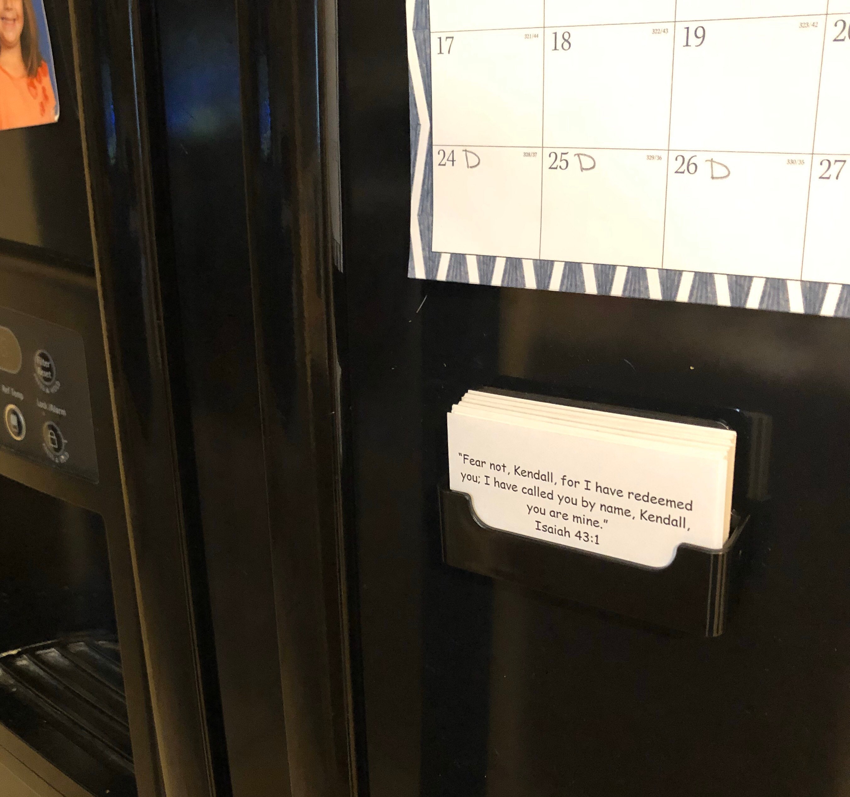 MAGNETIC Personalized Scripture Cards - Etsy