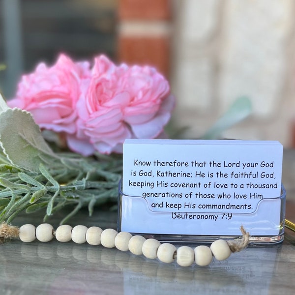 Scripture Cards - Etsy