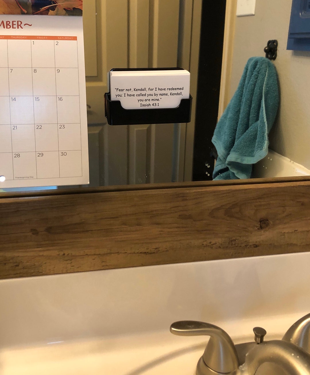 MOUNTABLE Personalized Scripture Cards - Etsy