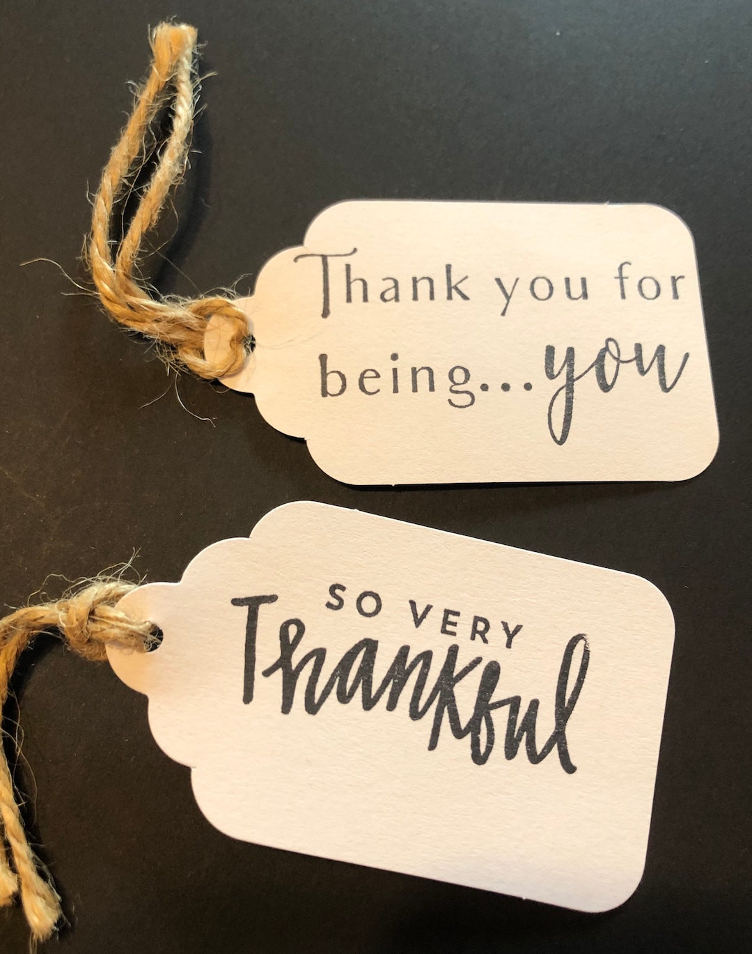 Thank You Gift Tags - Etsy