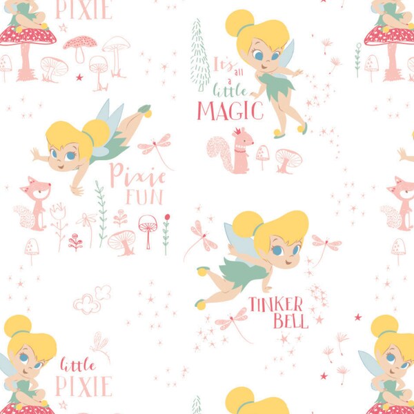 Tinkerbell Fabric - Etsy