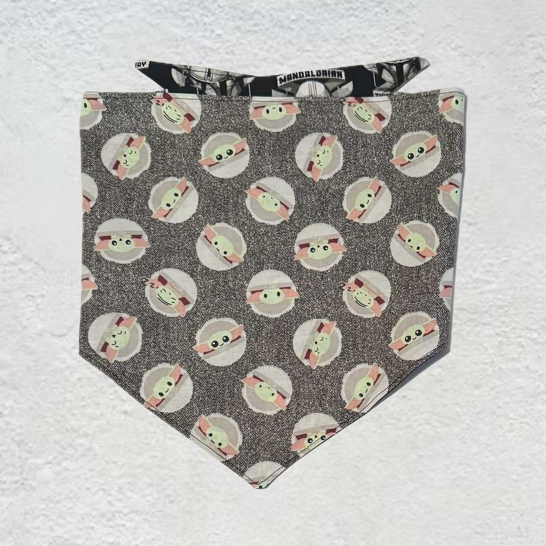 Star Wars Dog Bandana Baby Yoda Mandalorian Grogu Pet Accessories Pet ...
