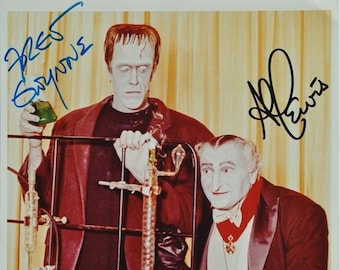 FRED GWYNNE Herman Munster Signed Autograph Autographed 8x10 Reprint ...