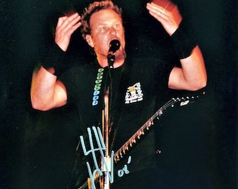 METALLICA Signed Photo X4 James Hetfield, Jason Newstead W/coa - Etsy