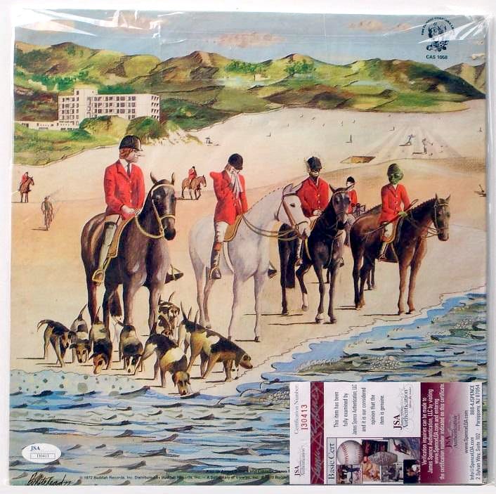 Peter Gabriel Genesis Foxtrot Signed Album JSA COA - Etsy