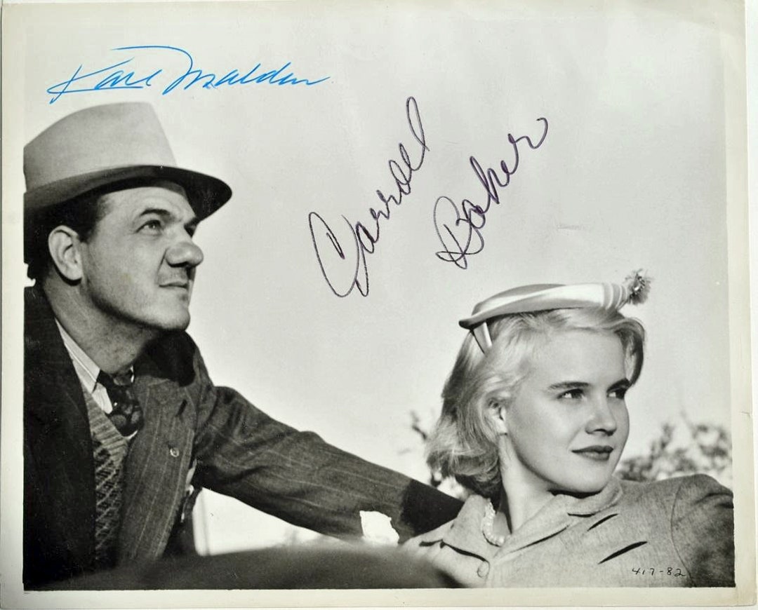 Karl Malden & Carroll Baker Signed Photo - Baby Doll - W/COA - Etsy