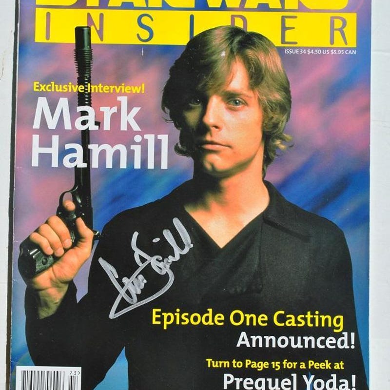 Mark Hamill Autograph - Etsy UK