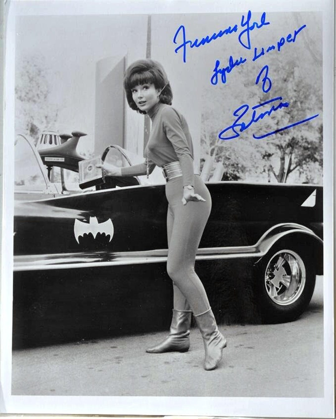 Francine York Signed Photo – Batman, Lydia Limpet W/COA - Etsy