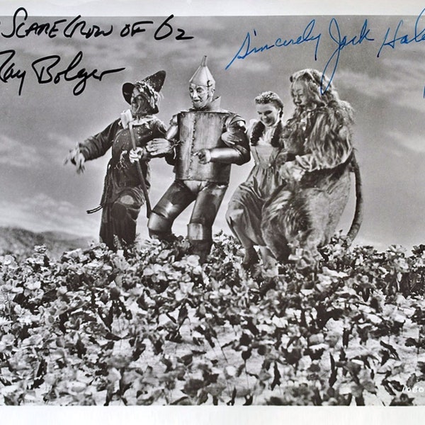 Wizard of Oz Signed Autograph - Etsy
